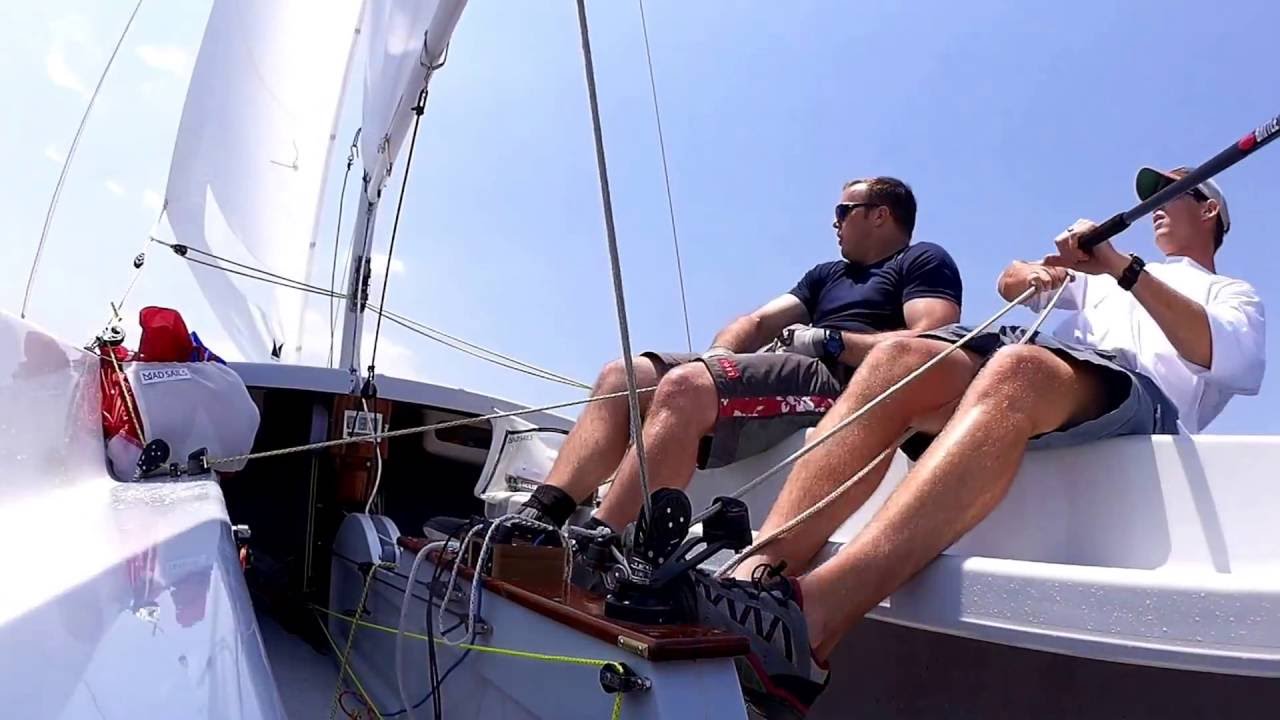 UPWIND TACKING - YouTube