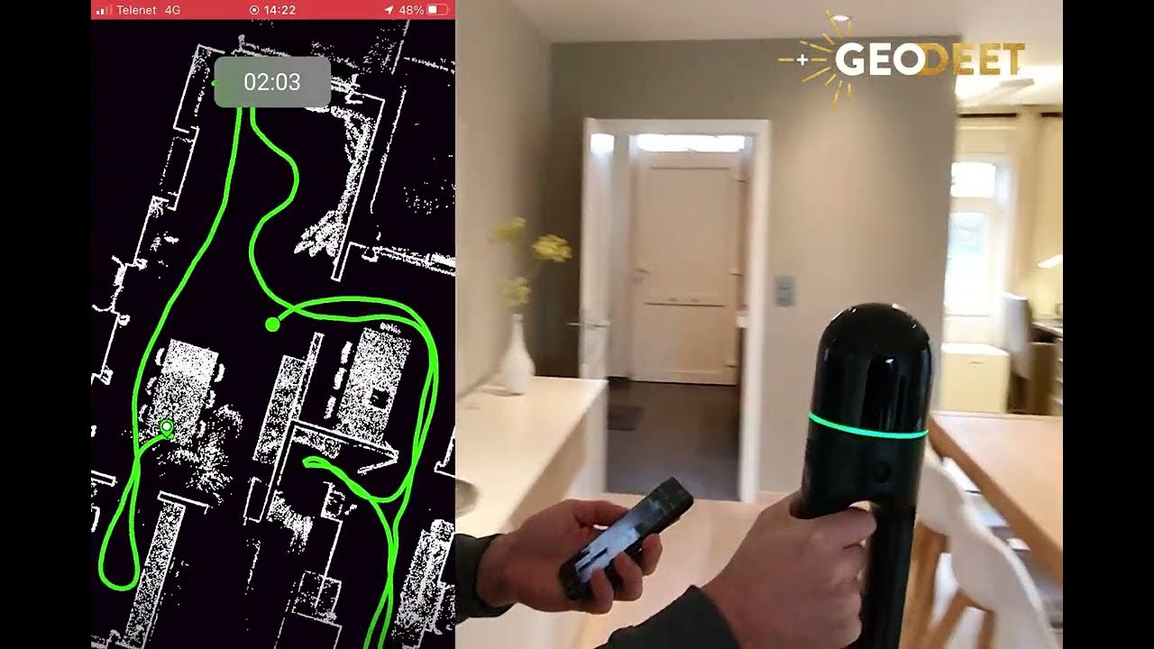 Leica BLK2GO - Demo scan - YouTube