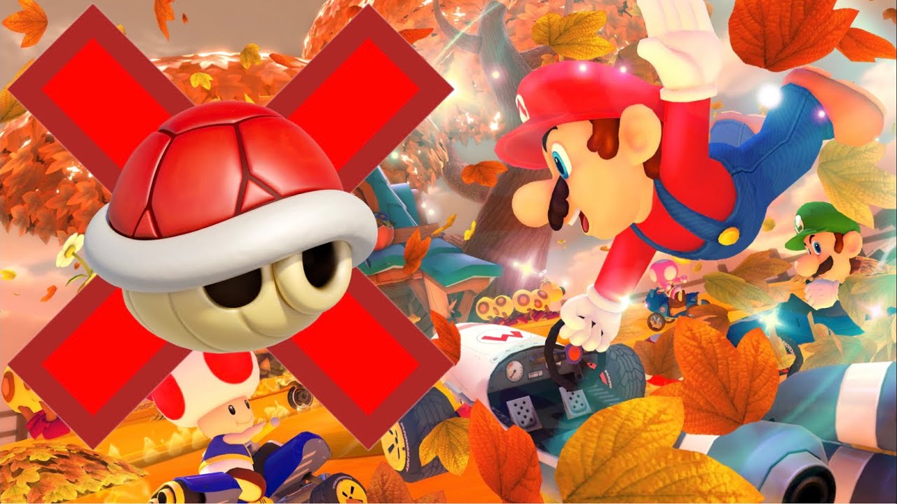 Baby Luigi: The Red Shell Dodger - Mario Kart 8 Deluxe - YouTube