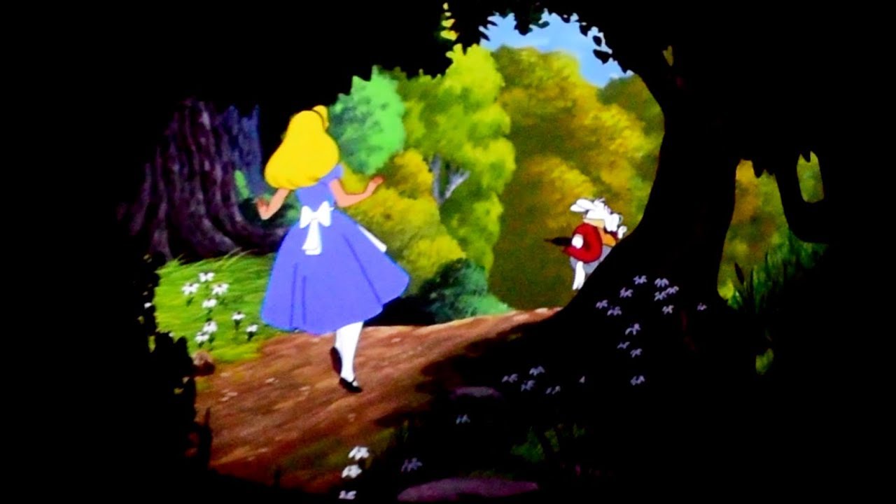 Alice in Wonderland Disneyland Dark Ride September 2019 - YouTube