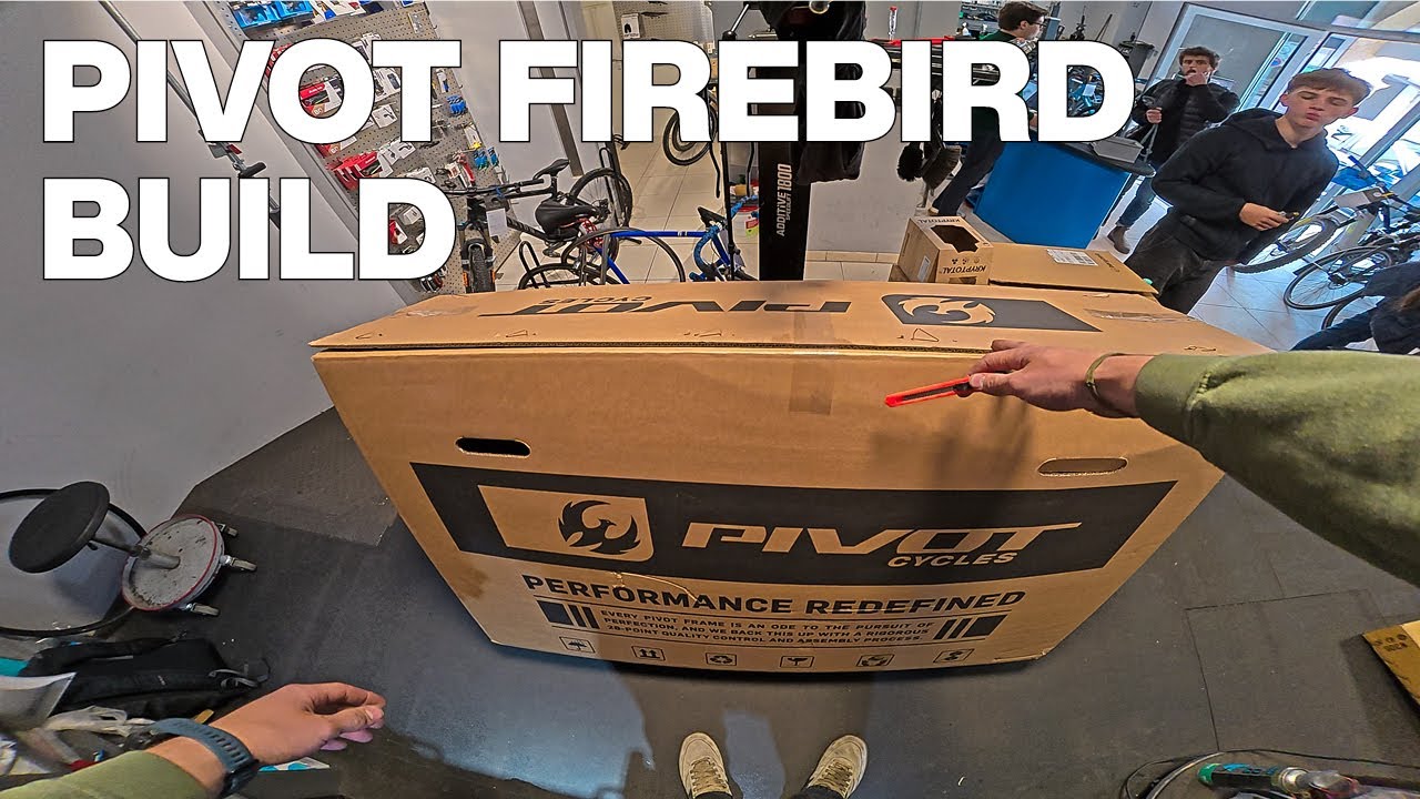 PIVOT FIREBIRD 2025 LTD | POV Bike Build – Purple Galaxy Edition - YouTube