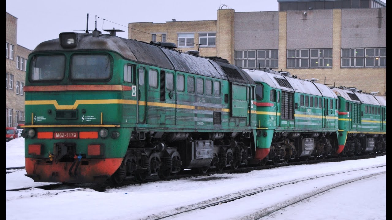 Тепловозы М62 Последняя поездка / M62 diesel locomotives The last trip ...