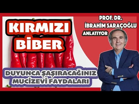 KIRMIZI BİBER TÜKETMENİN TAM ZAMANI ŞİFA DOLU BİR SEBZE #kırmızıbiber #ibrahimsaraçoğlu #