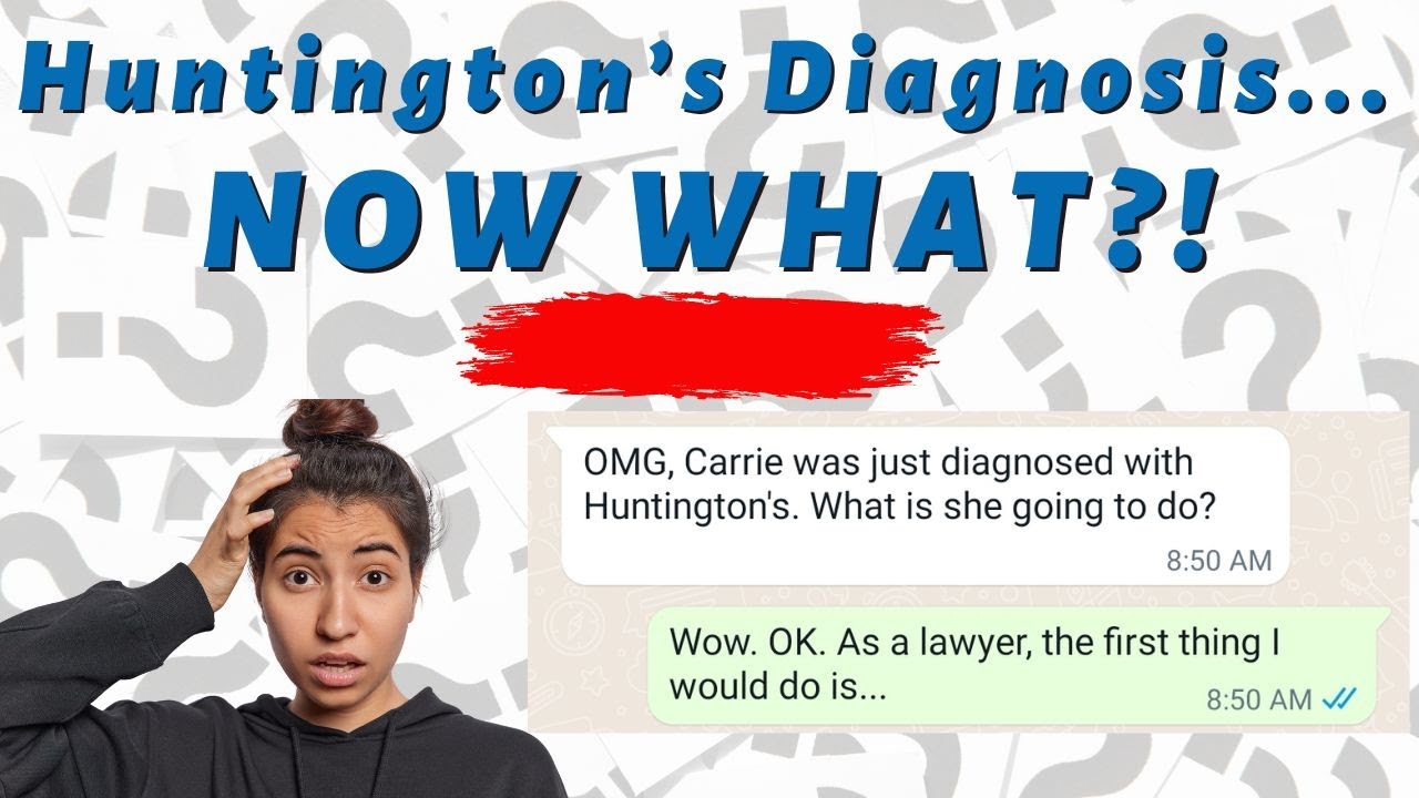 First Steps After Huntington's Disease Diagnosis - YouTube