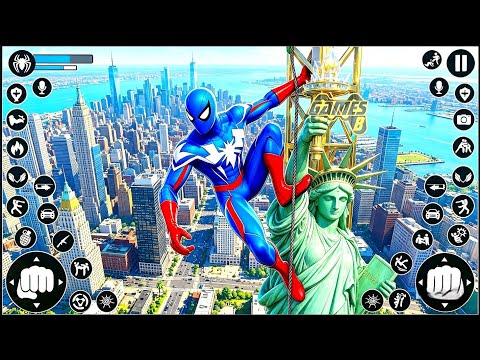 Future Spiderman Rope Fighting Superhero Rescue City Part 9 - Android Gameplay