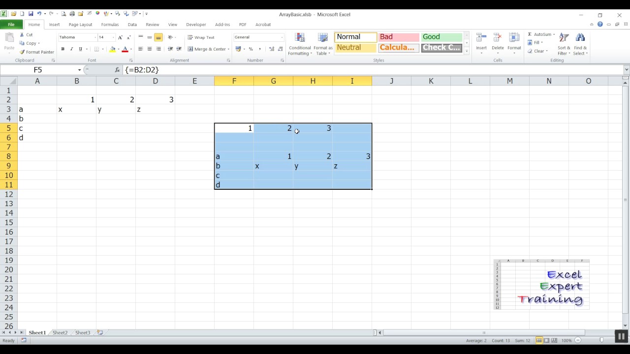 Array Basic - YouTube