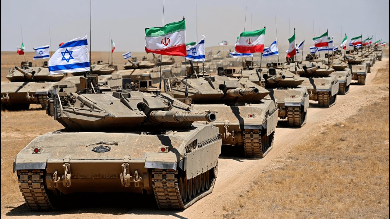 THE TIME HAS COME! 2,000 MERKAVA TANKS are invading Iran to put an end ...