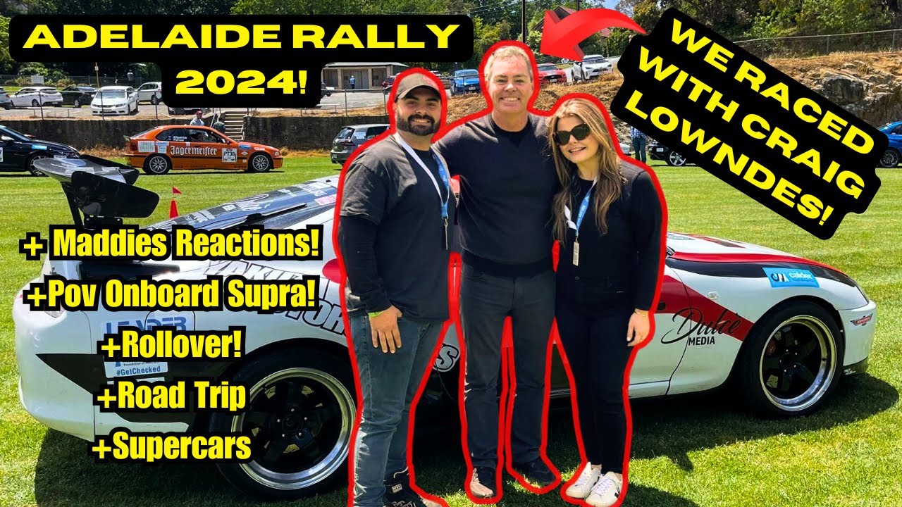 Adelaide Rally 2024 - WE RACED WITH CRAIG LOWNDES! - YouTube