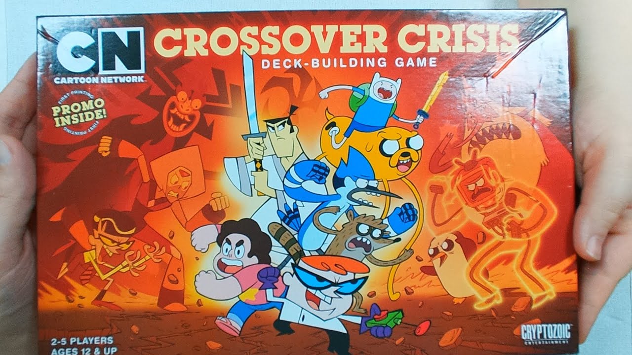 Showing Off Cartoon Network Crossover Crisis Deck Building Game - YouTube