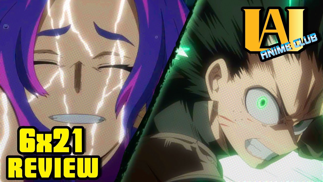 Deku Vs Lady Nagant | My Hero Academia 06x21 REVIEW | U.A. ANIME CLUB ...