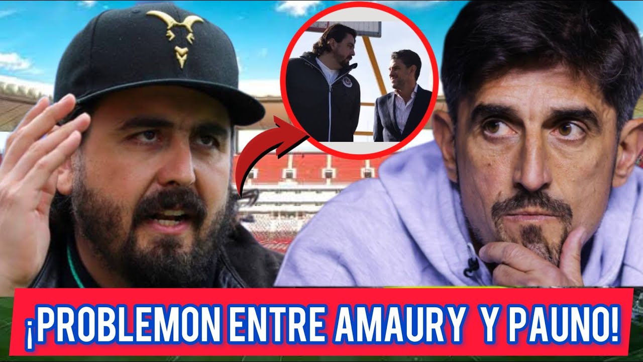 ¡NO LO APOYÓ! LA TRAICIÓN DE AMAURY VERGARA A PAUNOVIC Y CHIVAS - YouTube