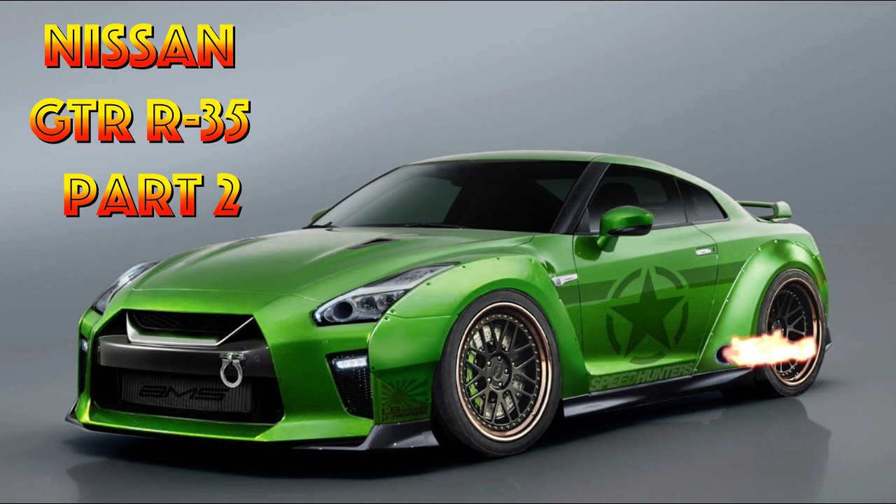 Nissan GTR R35 2017 Project by Renderings Inc. (Part 2) - YouTube