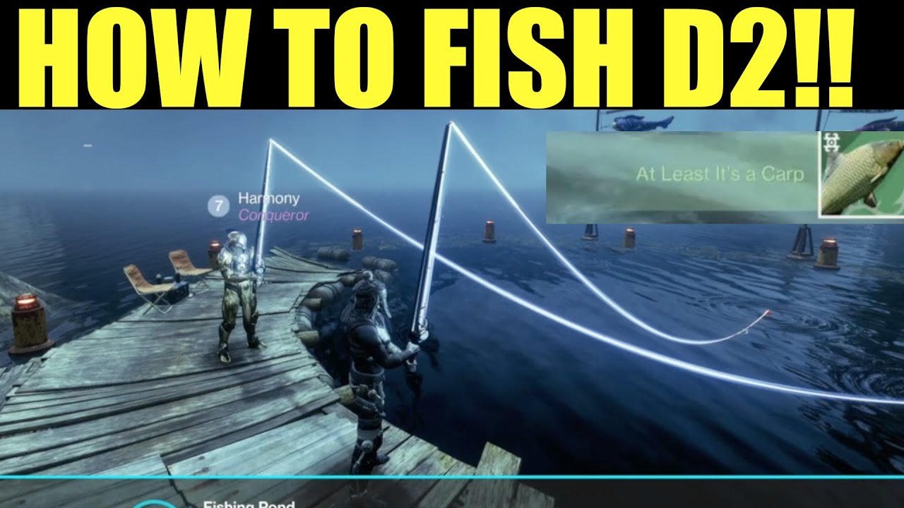 how to fish in destiny 2 (all Fishing locations) - YouTube