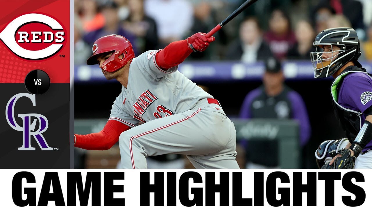 Reds vs. Rockies Game Highlights (4/30/22) | MLB Highlights - YouTube