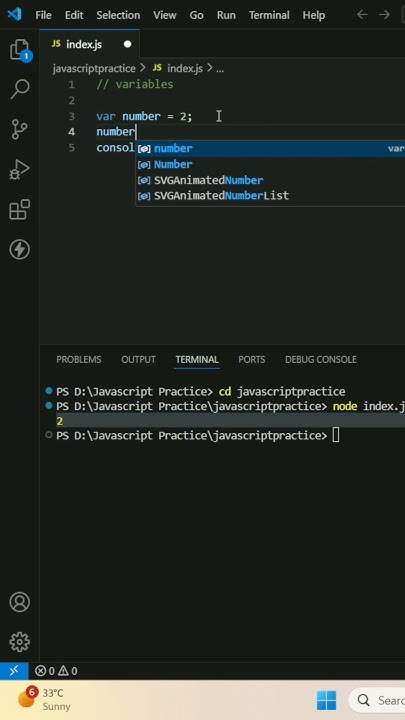 JS 2/30 JavaScript Variable declaration | var keyword #coding #programming #javascript #webdev ...