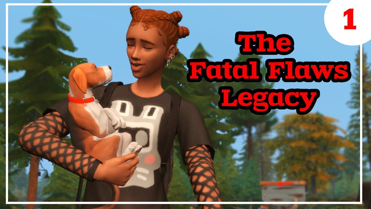 *NEW LP* Just Me, My Dog.. and MY CRUSH?! 😈 The Sims 4: Fatal Flaws ...