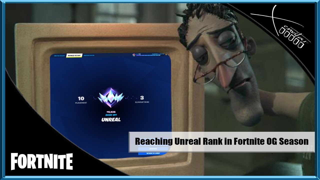Reaching Unreal Rank in Zero Build Fortnite OG Season - YouTube