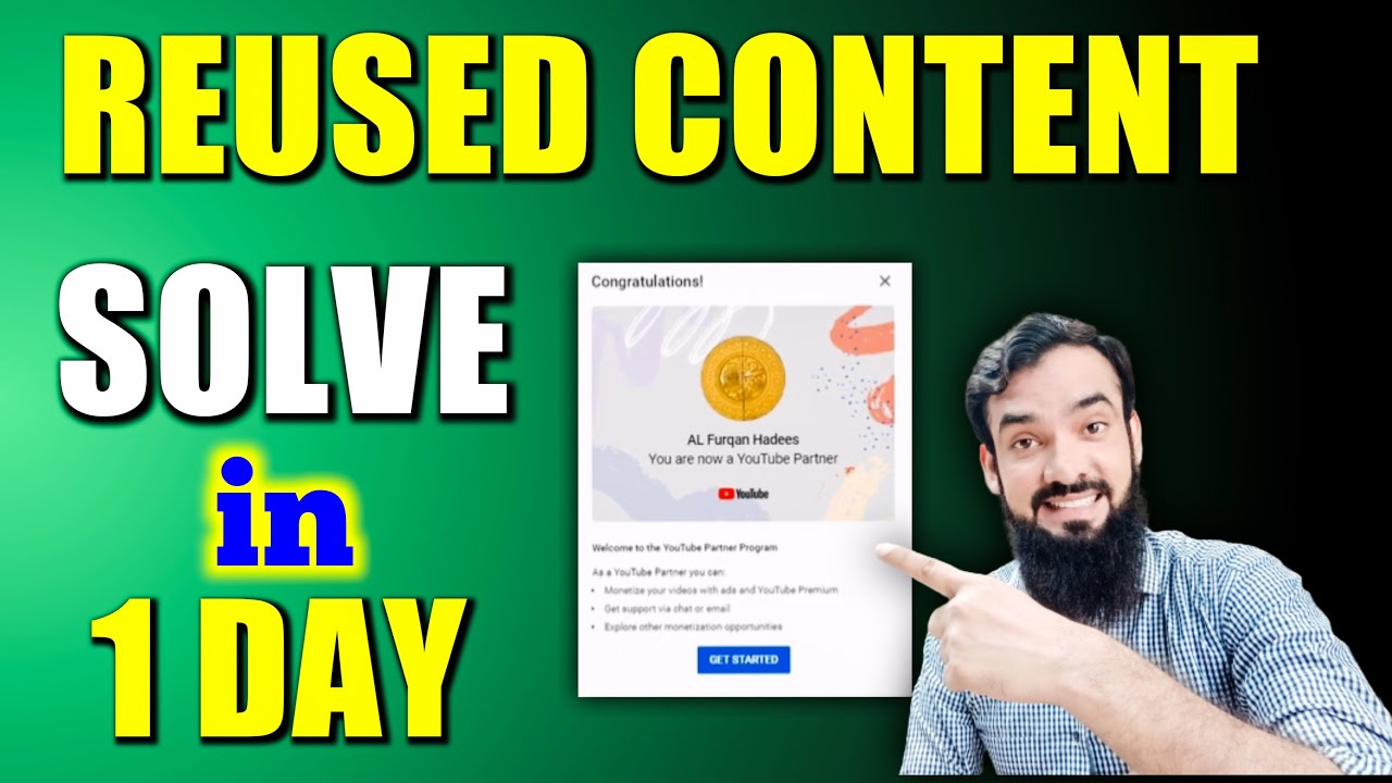 Reused Content Monetization Problem Solve in 1 Day {🔴Live Proof} | How ...