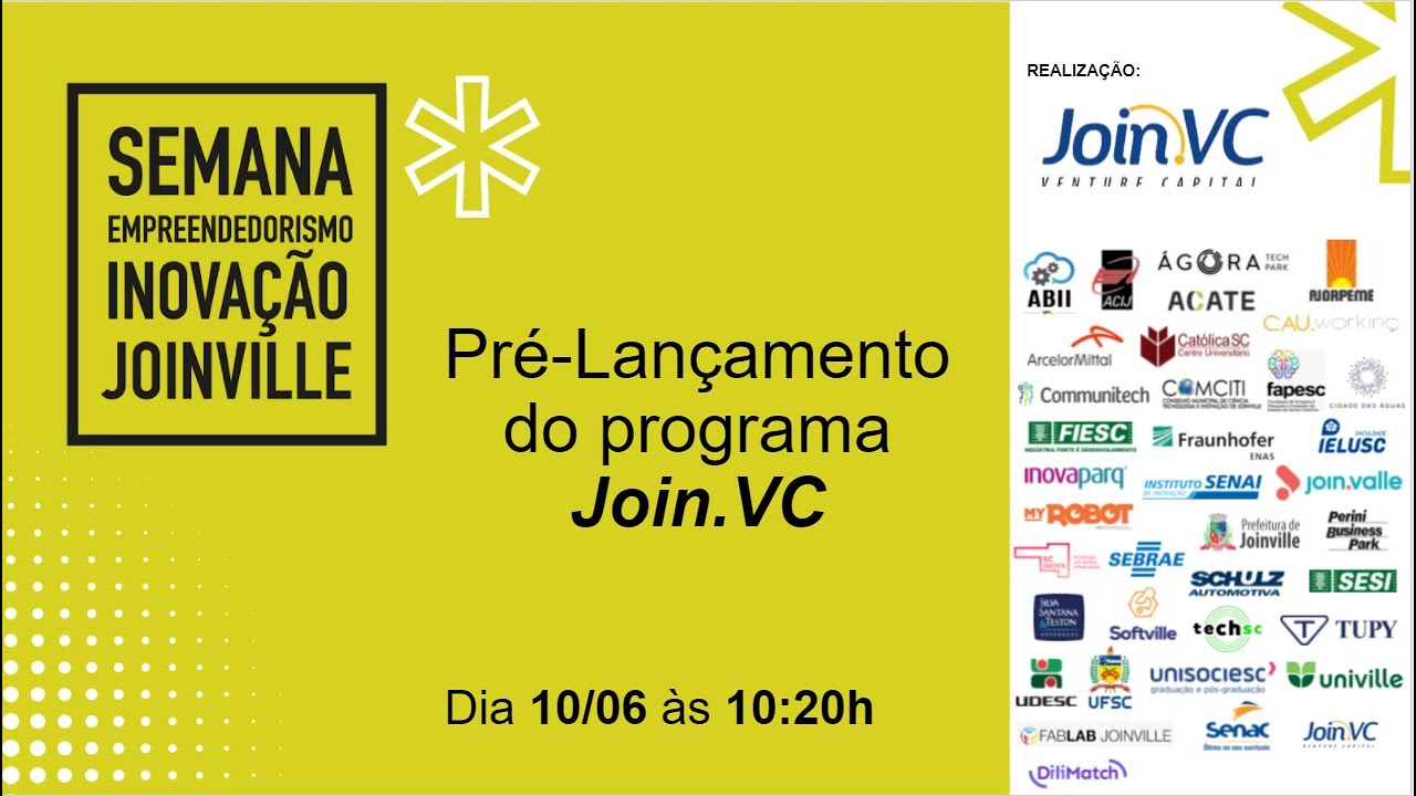 Pré-Lançamento Join.VC - YouTube