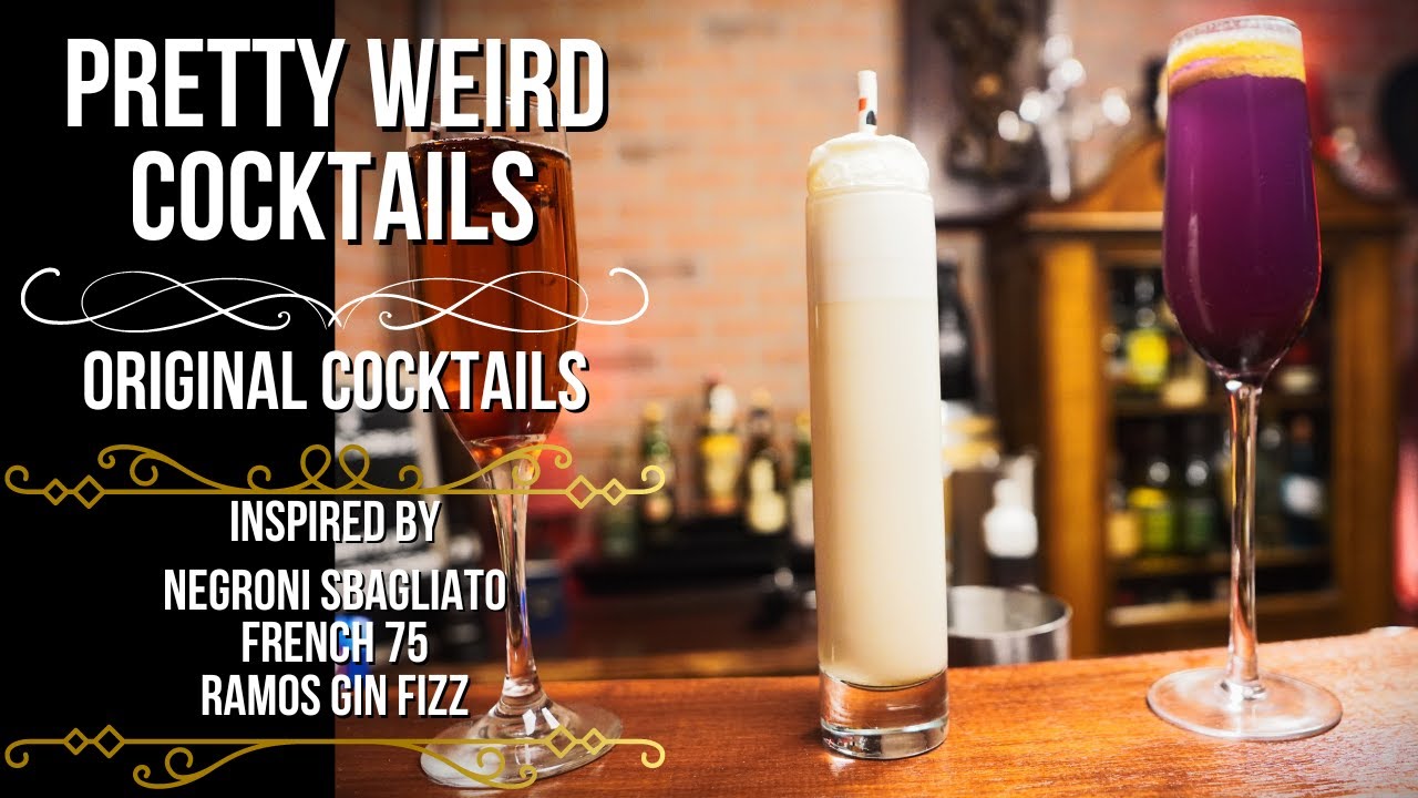 Pretty Weird Cocktails - YouTube