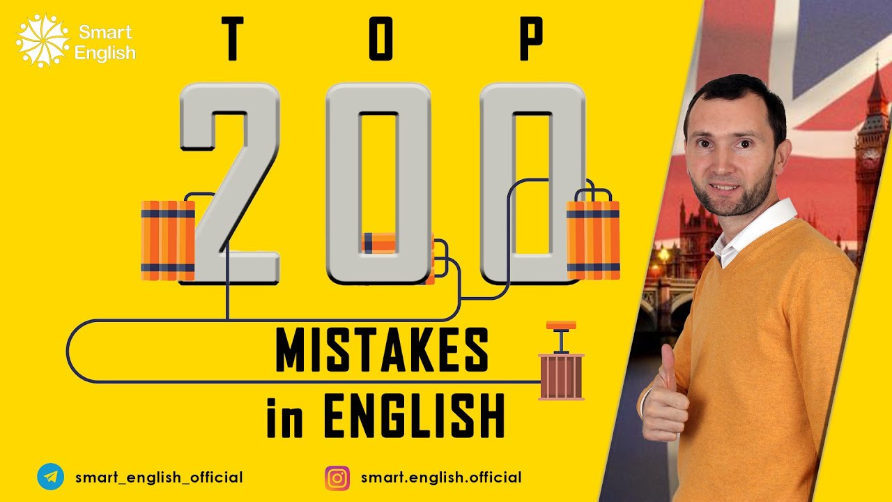 Session # 1 / Top 200 commonly made mistakes in English - YouTube