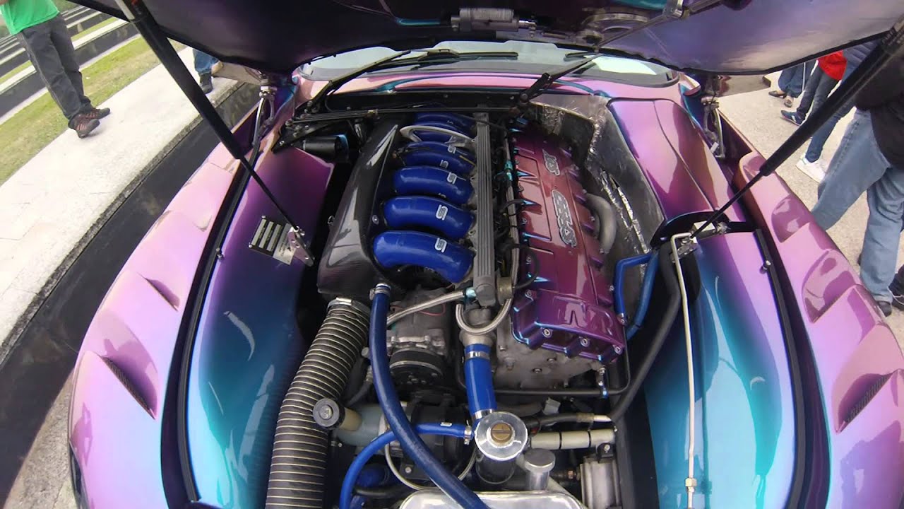 TVR Sagora engine speed six tuned - YouTube