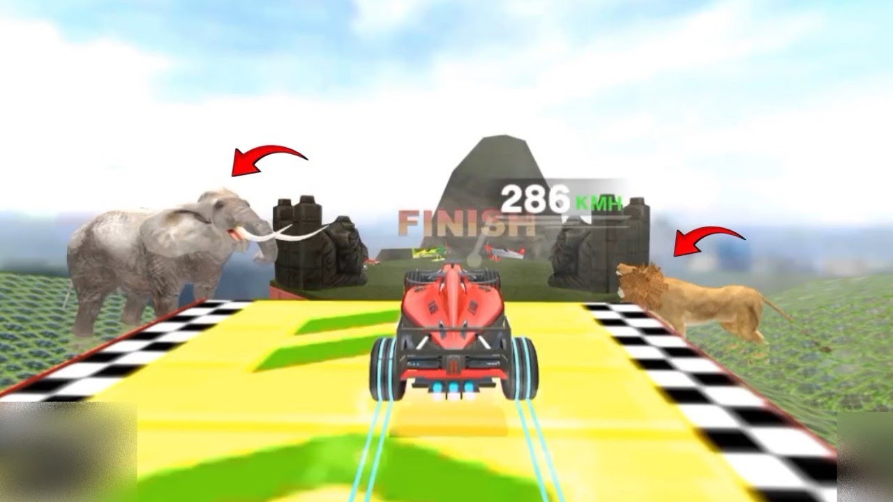 Formula Car Racing - Mega Ramp - Extreme Jump - Car Game (Part 1) Sejan ...