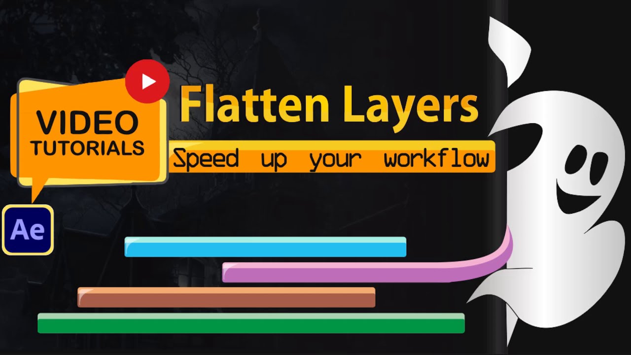 Flatten Layers Tutorial For After Effects YouTube Flatten Layers Tutorial For After Effects YouTube