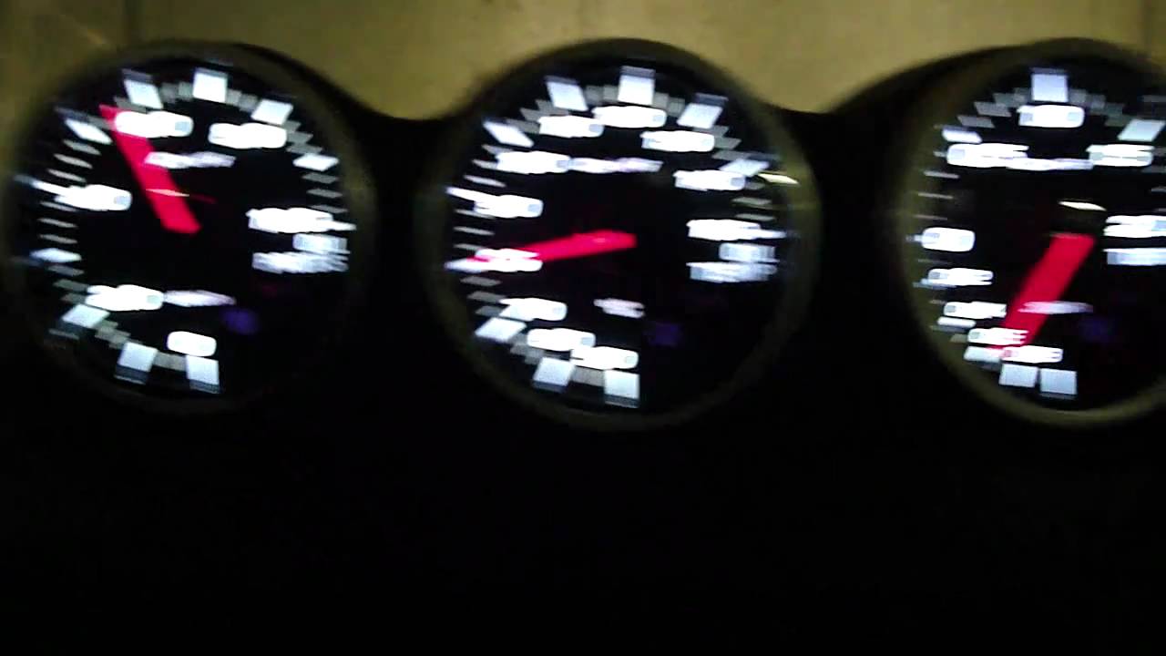 Nissan Skyline R33 GTST - RB25DET - Oil Pressure when fully warm - YouTube