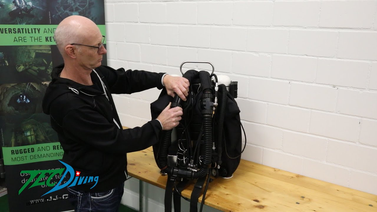 JJ CCR Rebreather - Disassembling & Assembling - YouTube