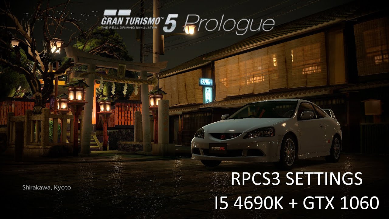 Gran Turismo 5 Prologue | RPCS3 | i5 4690K | GTX 1060 | Vulkan - YouTube
