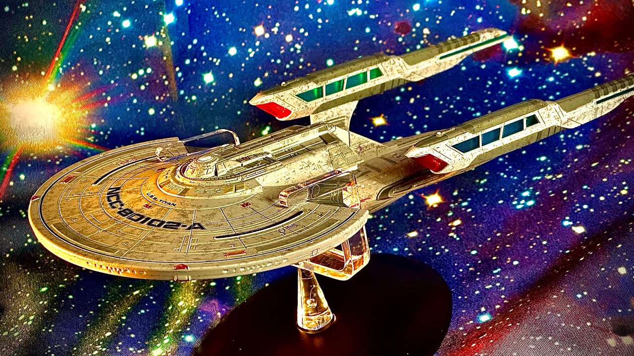 Star Trek: USS Titan-A from ST: Picard (Fanhome Starships Collection ...