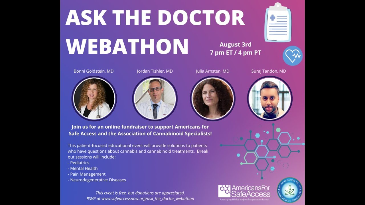 Ask the Doctor Webathon 8-3-2022 - YouTube