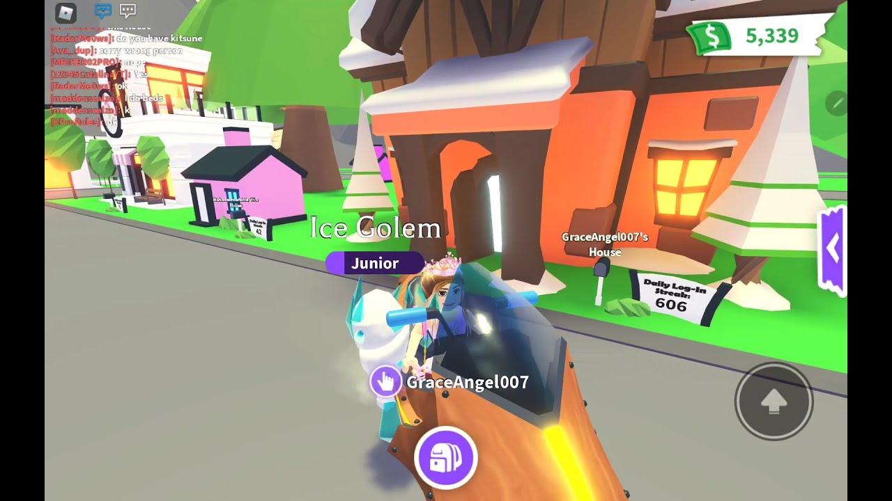 Adopt Me Update! Cozy Cabin with Snowmobile And Ice Rink! New Zamboni ...