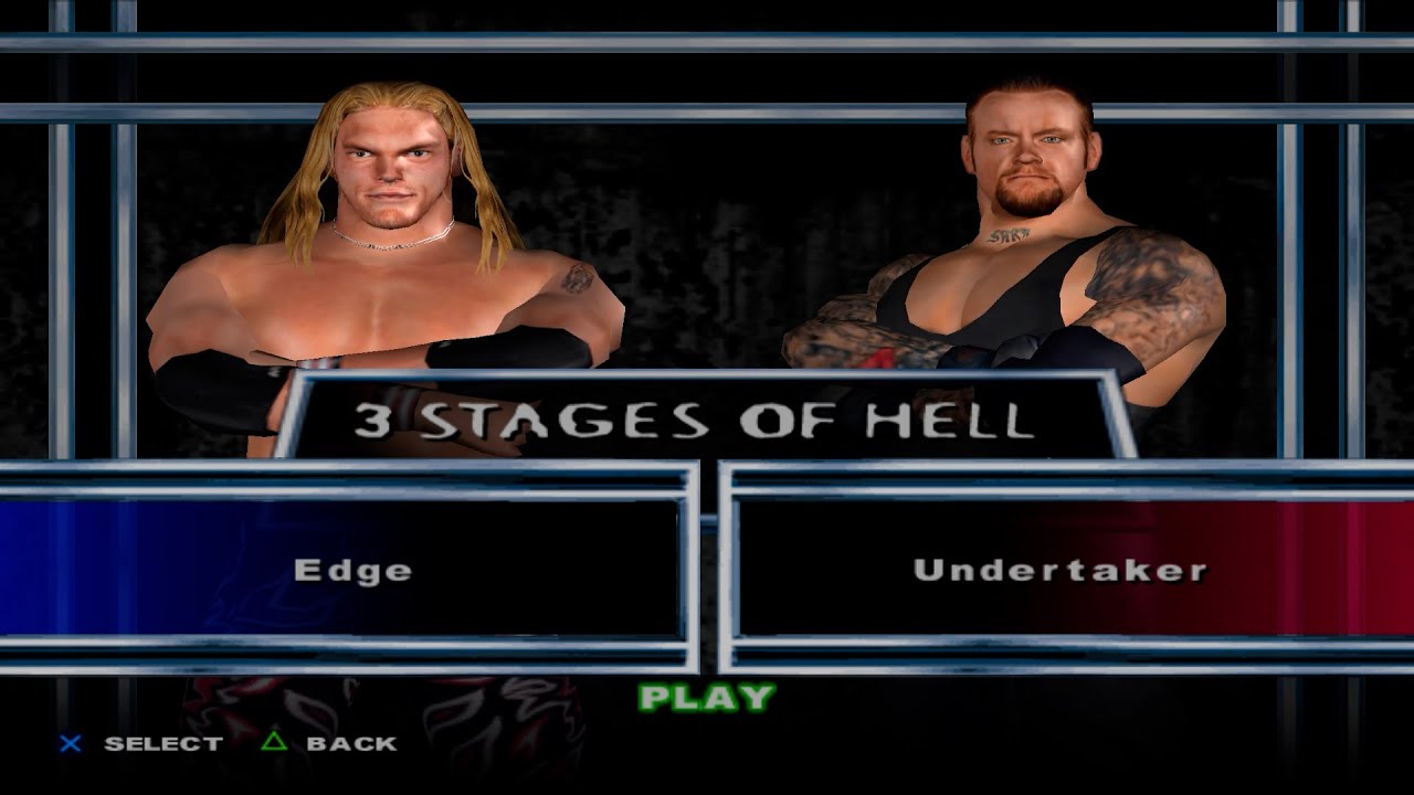 WWE SmackDown! Here Comes the Pain - Edge VS Undertaker (3 STAGES OF ...