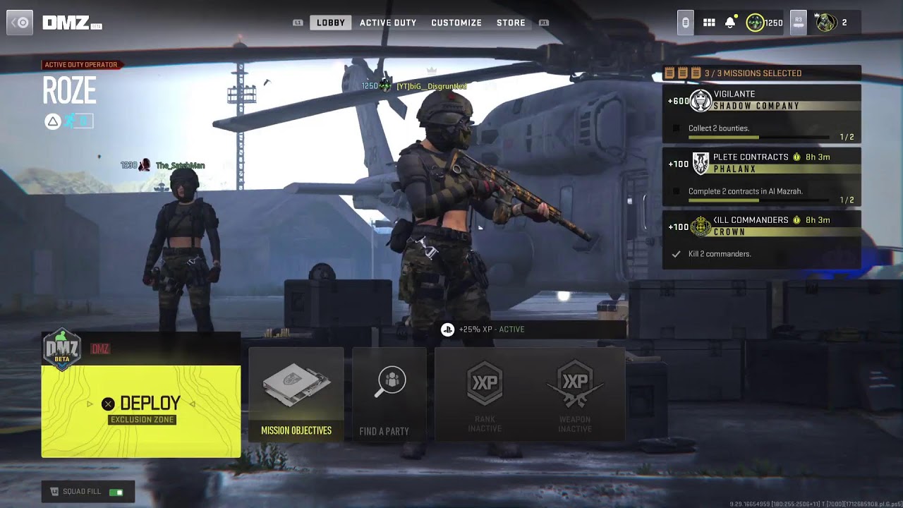 DMZ Manhunt! New Operator. - YouTube