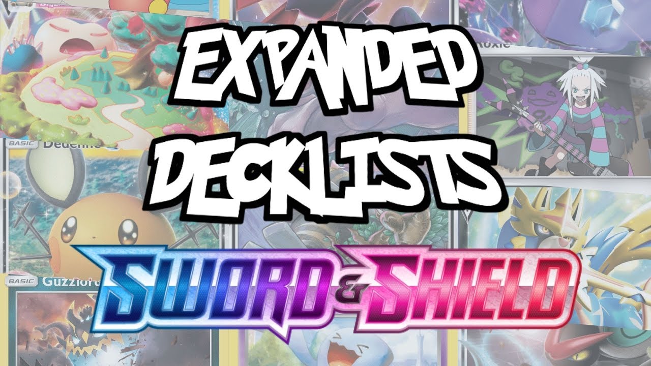 Expanded Sword & Shield Deck Lists! | Pokemon TCG - YouTube