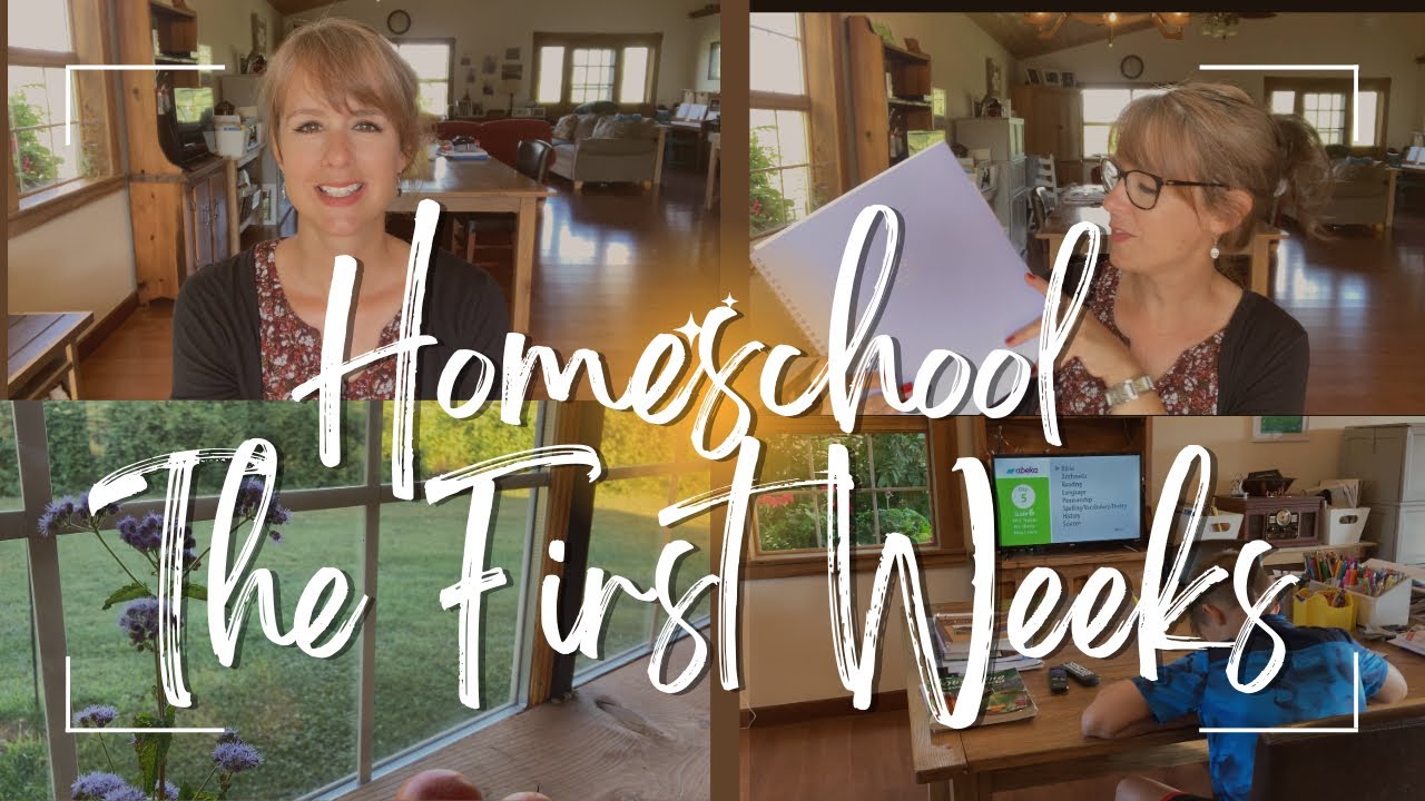 Homeschool The First Weeks & How To Find What Works | My Hopes! - YouTube