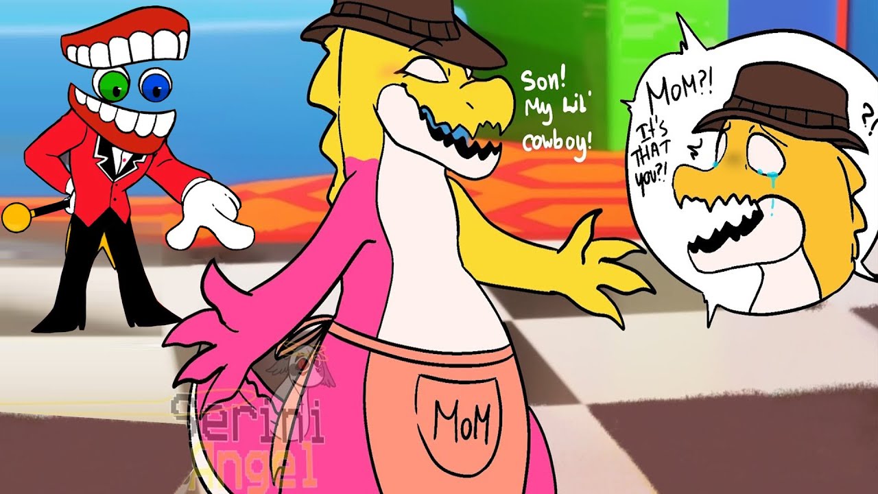 Gummingo Found His Lost MOM ?! - The Amazing Digital Circus Animations ...
