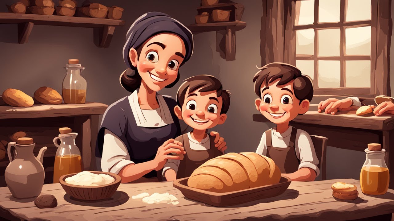 Elijah and the Widow at Zarephath (AI Animated Bible Story) #jesus # ...