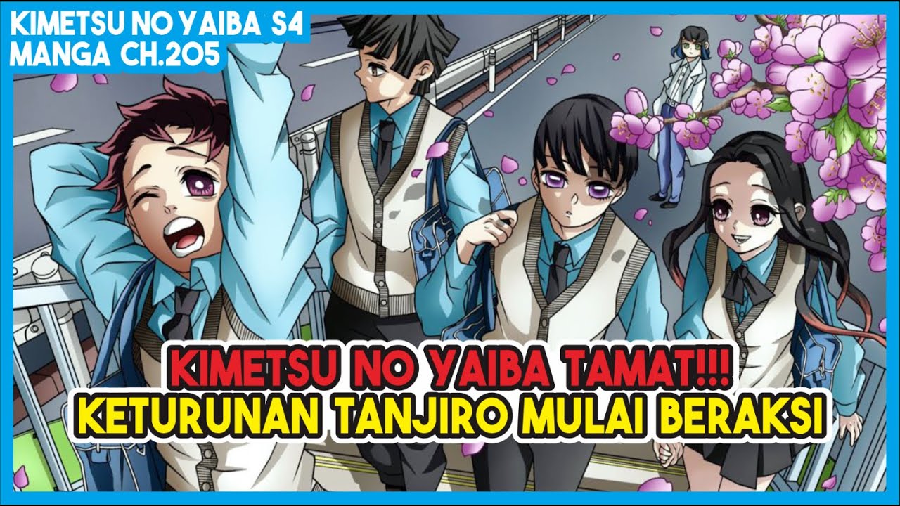 KNY S4 (205) Kimetsu no Yaiba TAMAT!!! Keturunan Tanjiro Mulai Beraksi ...