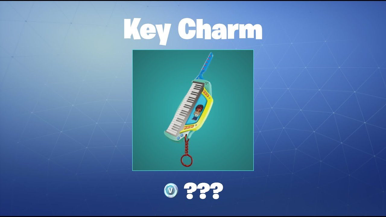 Key Charm | Fortnite Pickaxe - YouTube