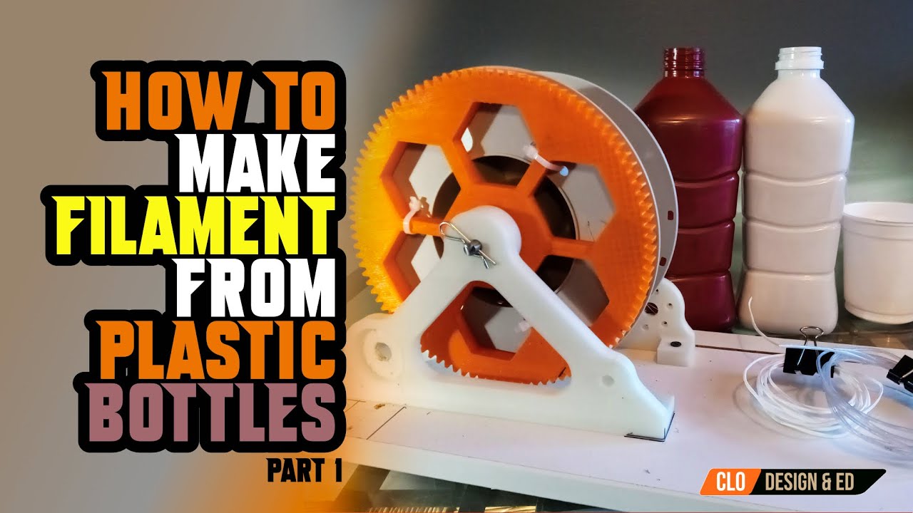Make your own Filament with Recycling Bottles | Part 1 | Kayak Fun ...