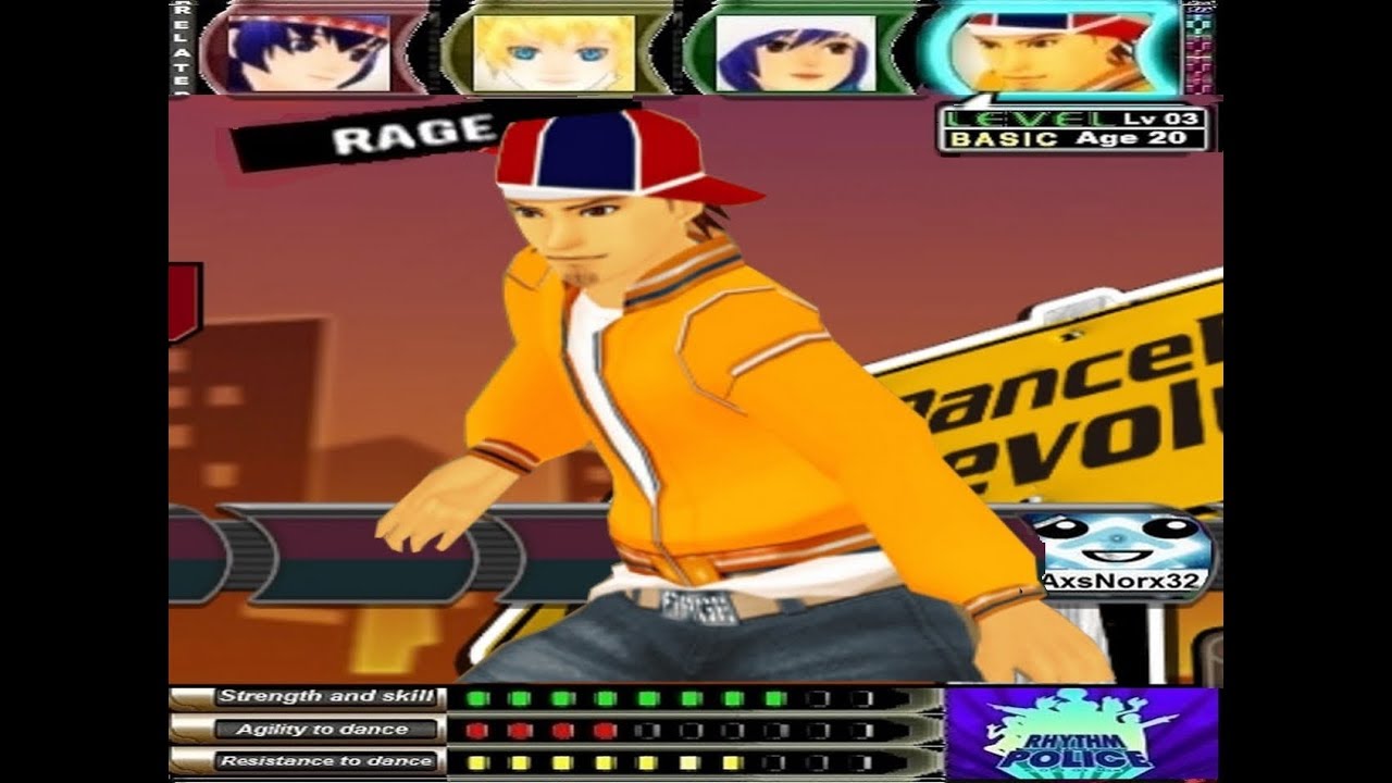 Dance Dance Revolution X - Character Rage SN - Video Bg para StepMania ...