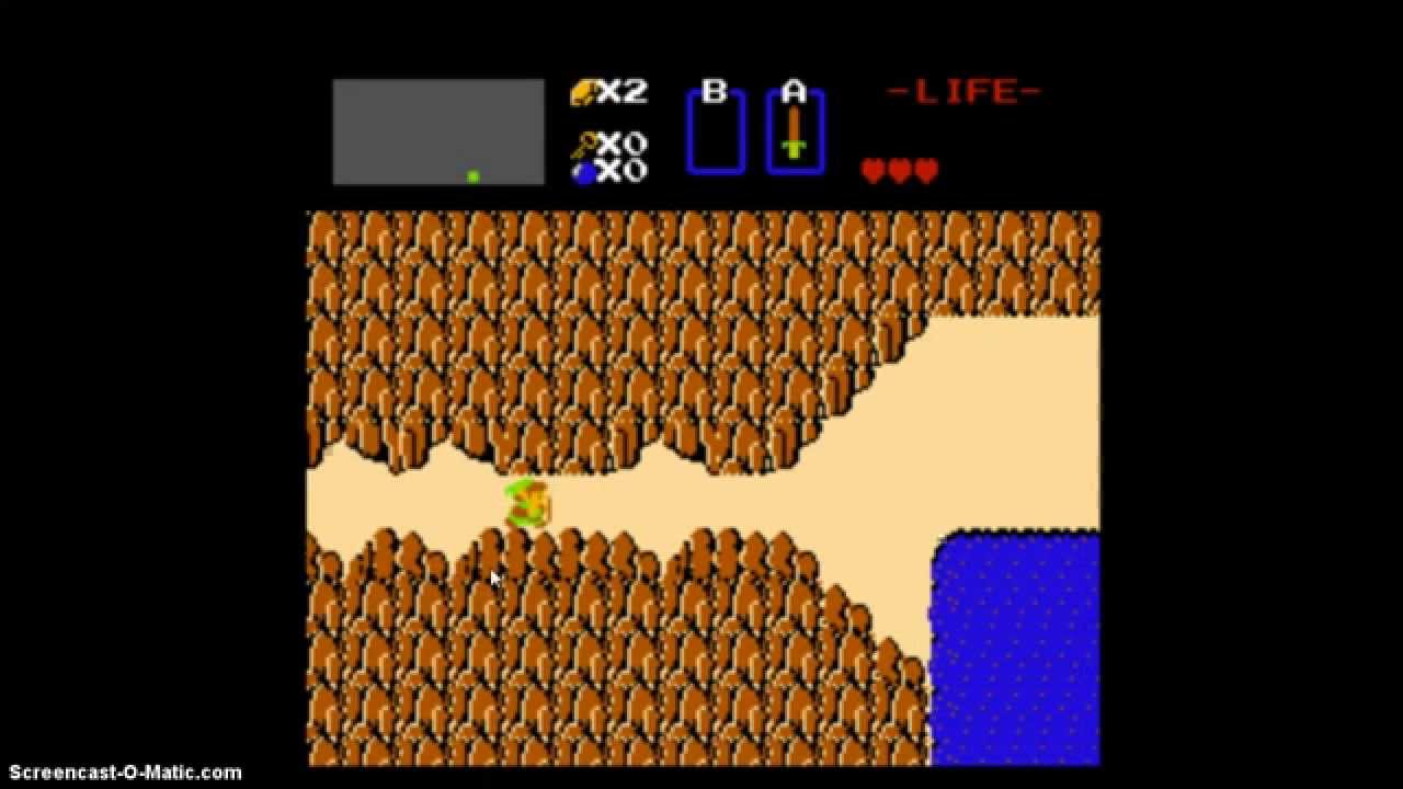 lets play legend of zelda original (nes) online - YouTube