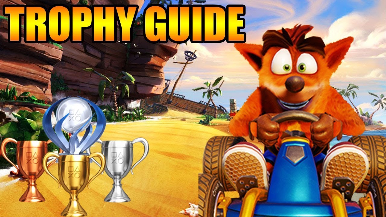 Crash Team Racing Nitro Fueled - Puddle Hopper Trophy - YouTube