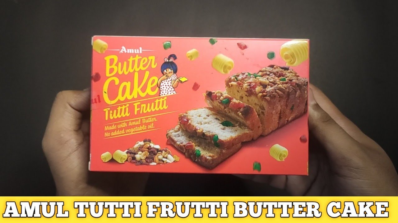 Amul Butter Tutti Frutti Cake || Amul Products | (@poppoptv0404 ) - YouTube