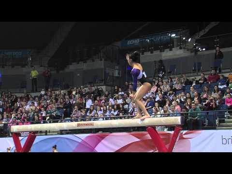 LAURA MITCHELL BB APPARATUS FINAL 2014 BRITISH - SENIOR