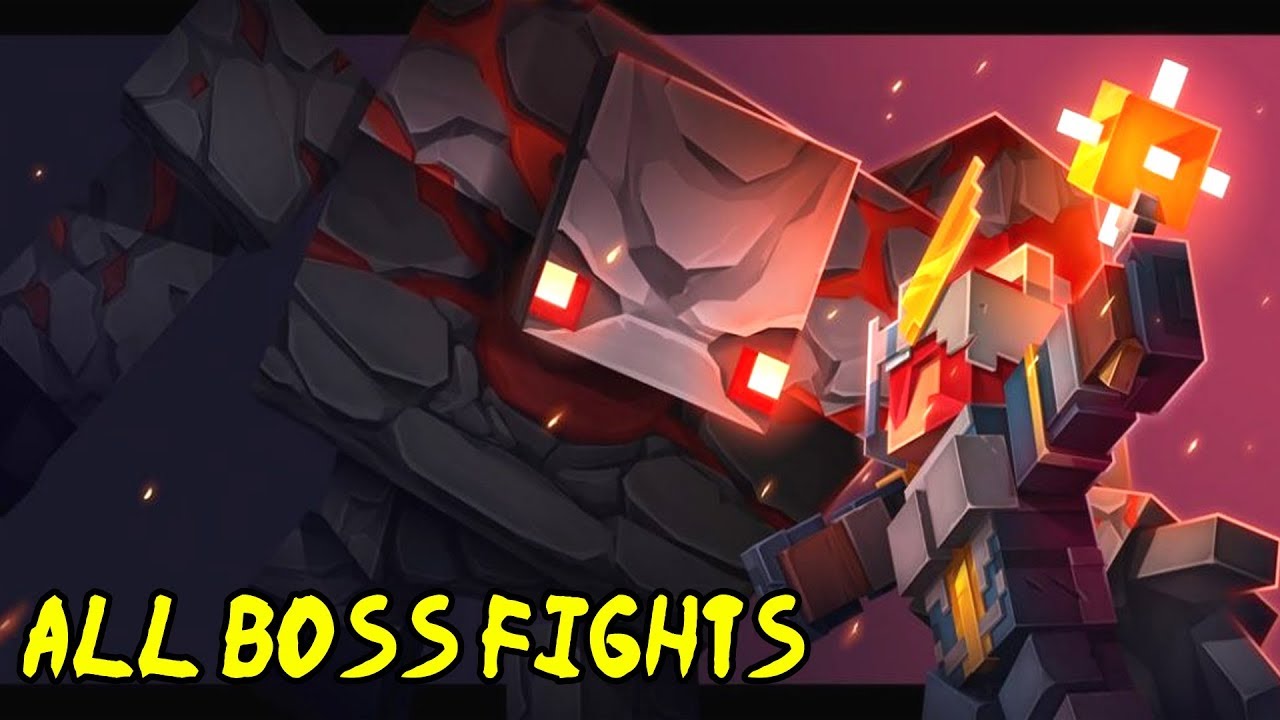Minecraft Dungeons - All Boss Fights (PC HD) [1080p60FPS] - YouTube