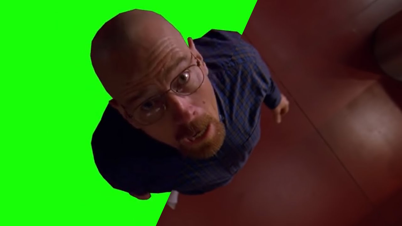 Walter white looking up green screen | Breaking Bad - The fly - YouTube